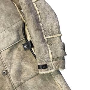 Diesel | Jackets & Coats | Diesel Gray Shearling Coat | Poshmark